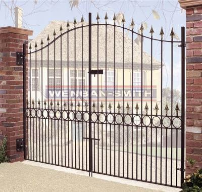 Gates & Ironwork :: Metal Gates :: Balmoral :: Balmoral Tall Double