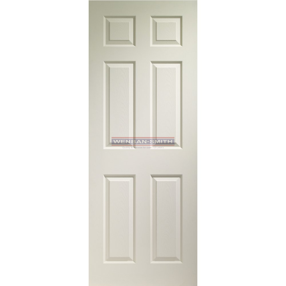 Doors :: White :: White Moulded Doors :: Colonist 6 Panel