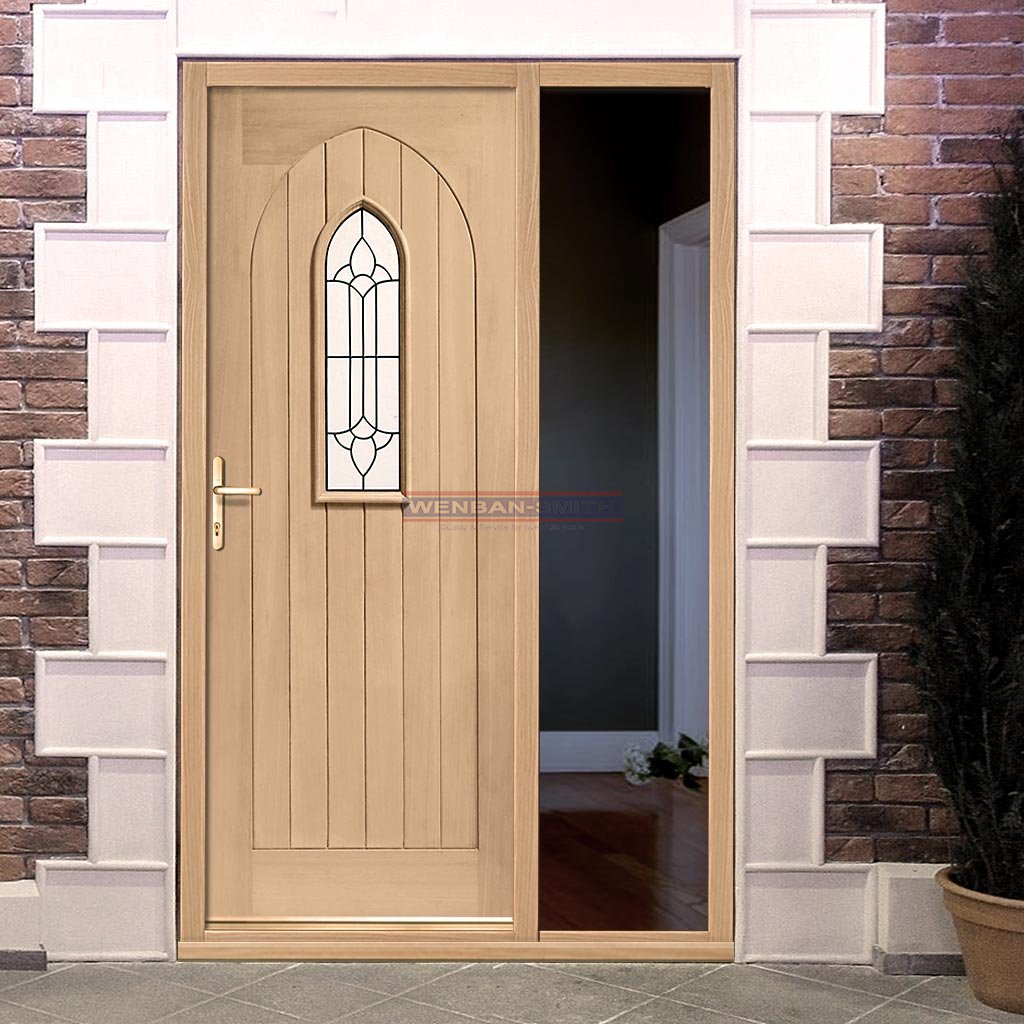 Doors :: Oak :: External :: Triple Glazed :: Oak Westminster with Black ...